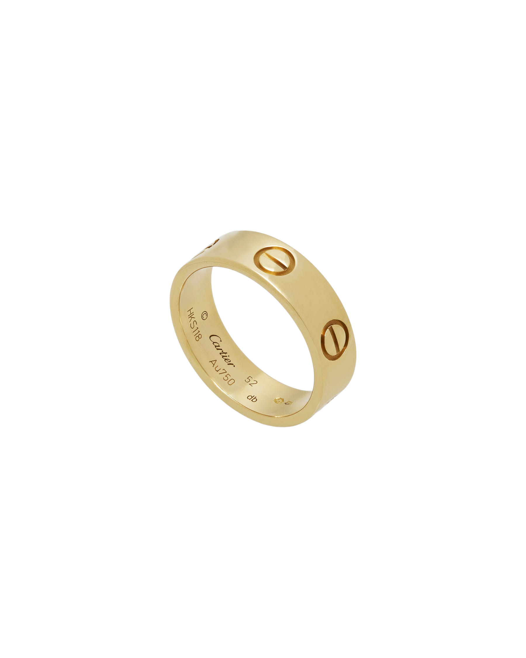 Anello Cartier love classico oro giallo ricondizionato a 1.465,00€
